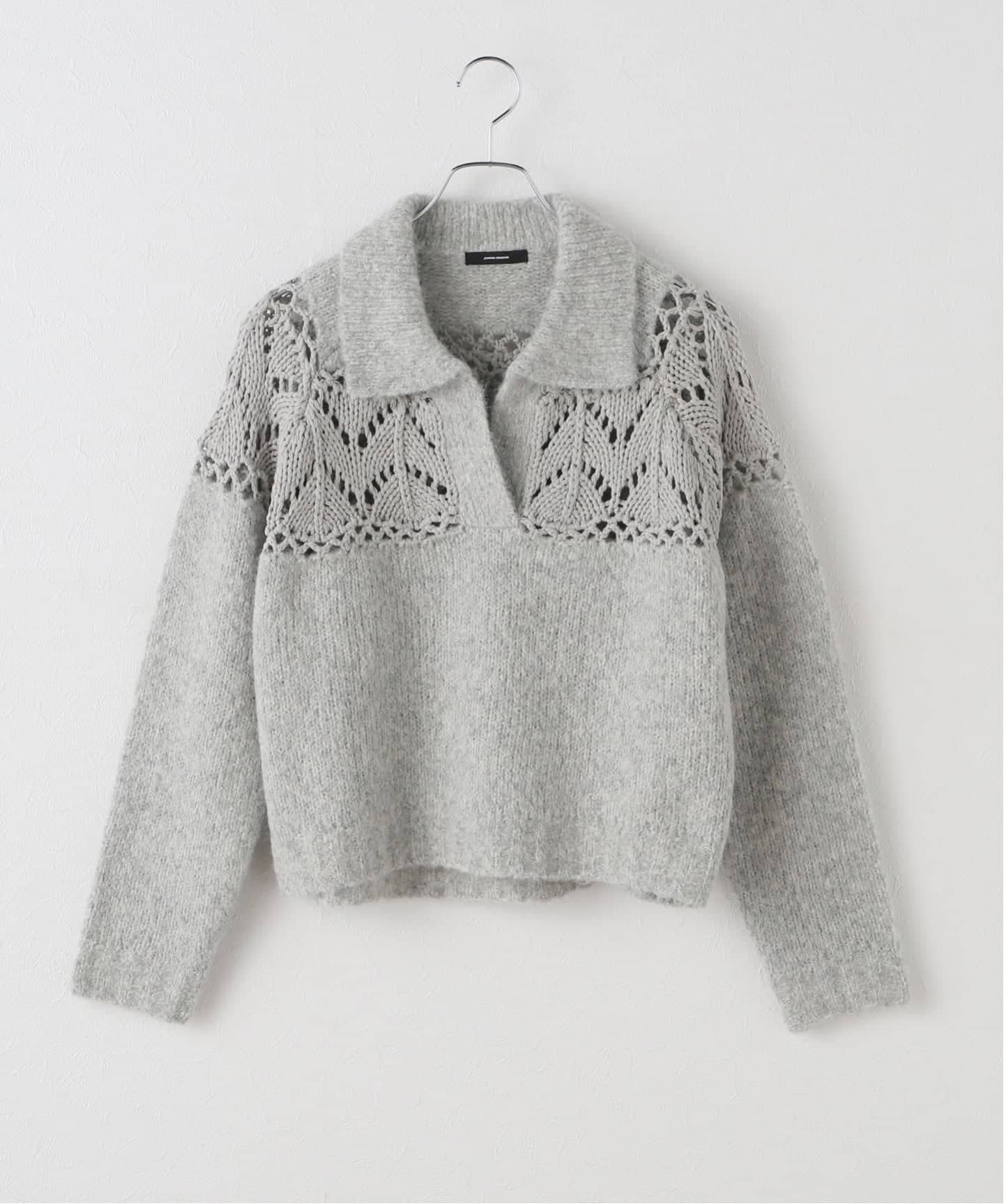 カギアミキリカエニットポロシャツ（ニット／セーター）｜JOURNAL