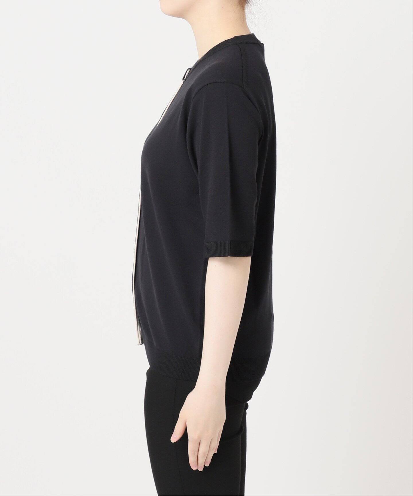 &FUNCTION】【 接触冷感・UVカット 】ハーフスリーブカーディガン