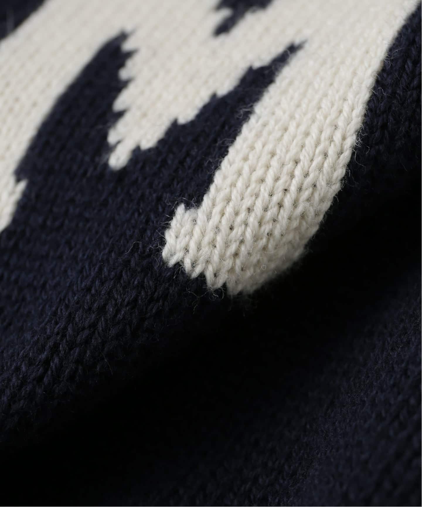 コットンウールインターシャカーディガン（カーディガン）｜JOURNAL