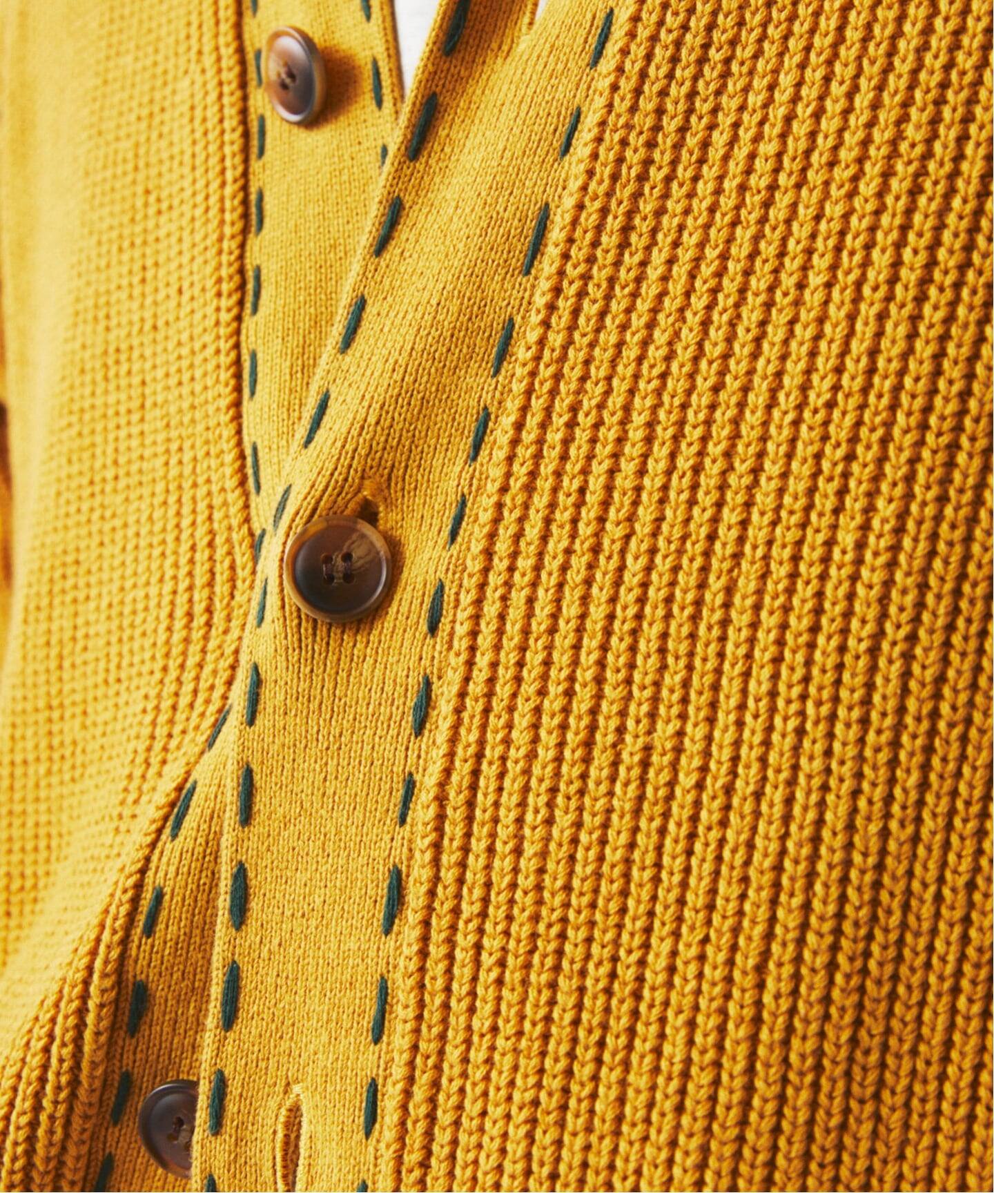 ハンド ステッチ アゼ ニット カーディガン（カーディガン）｜JOURNAL