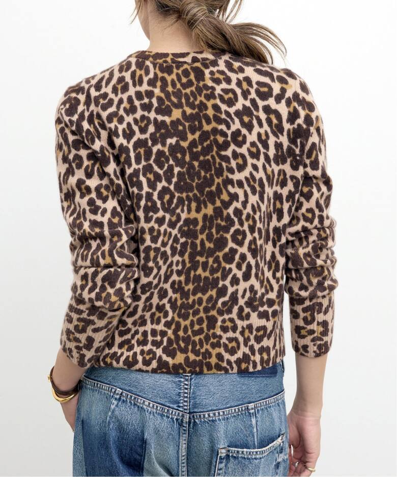 Cashmere Leopard Cardigan（ニット／セーター）｜L'Appartement（アパルトモン）の通販｜BAYCREW’S ...