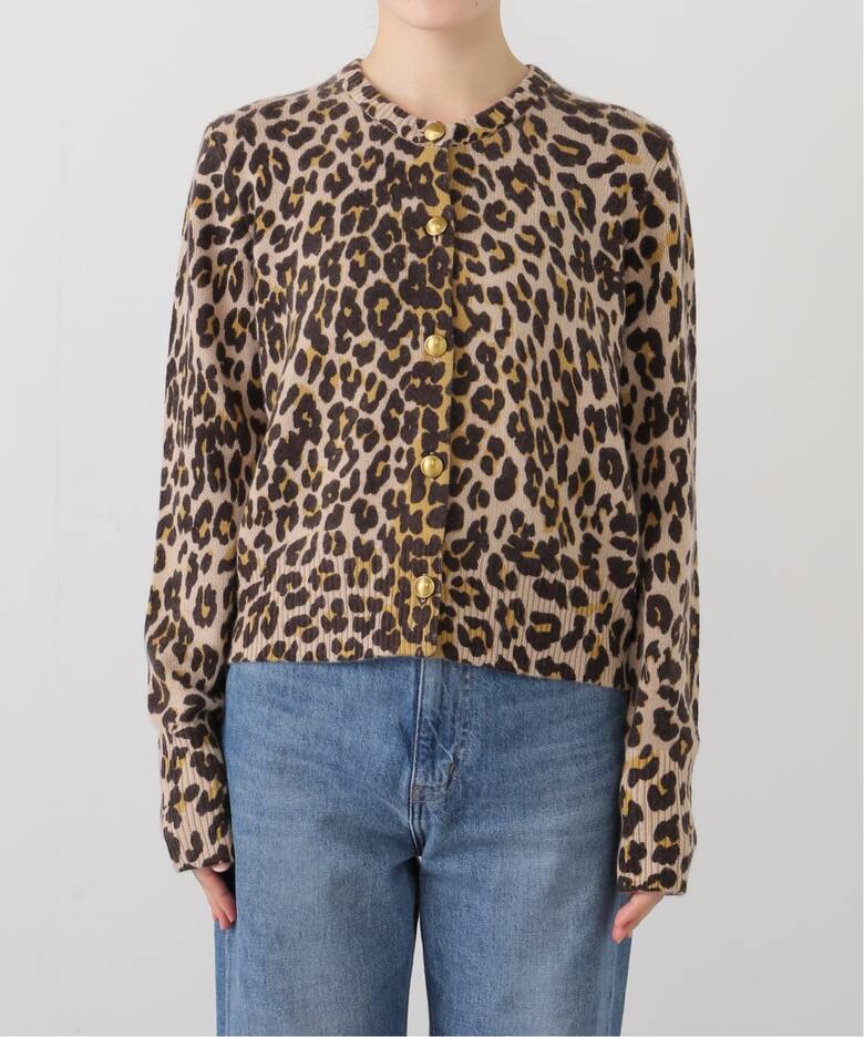 Cashmere Leopard Cardigan（ニット／セーター）｜L'Appartement（アパルトモン）の通販｜BAYCREW’S ...