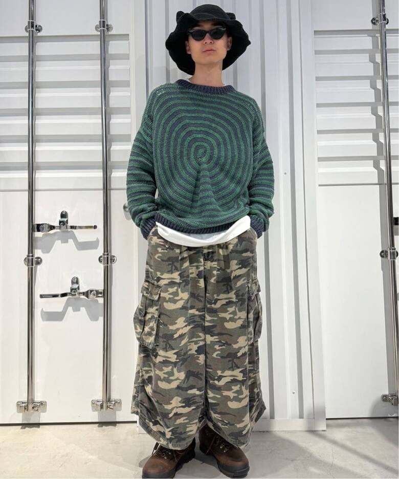 MacMahon Knitting Mills/マクマホンニッティングミルズ Crew Neck Knit-Guru Guru（ニット ...