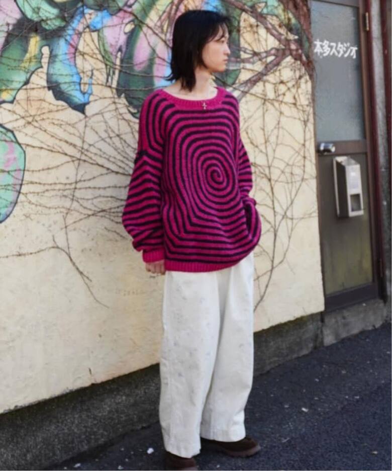 MacMahon Knitting Mills/マクマホンニッティングミルズ Crew Neck Knit-Guru Guru（ニット ...