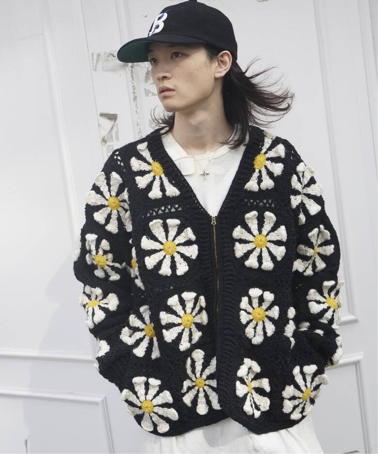 MacMahon Knitting Mills V-Neck Zip Cardigan-Square（カーディガン）｜JOINT WORKS ...