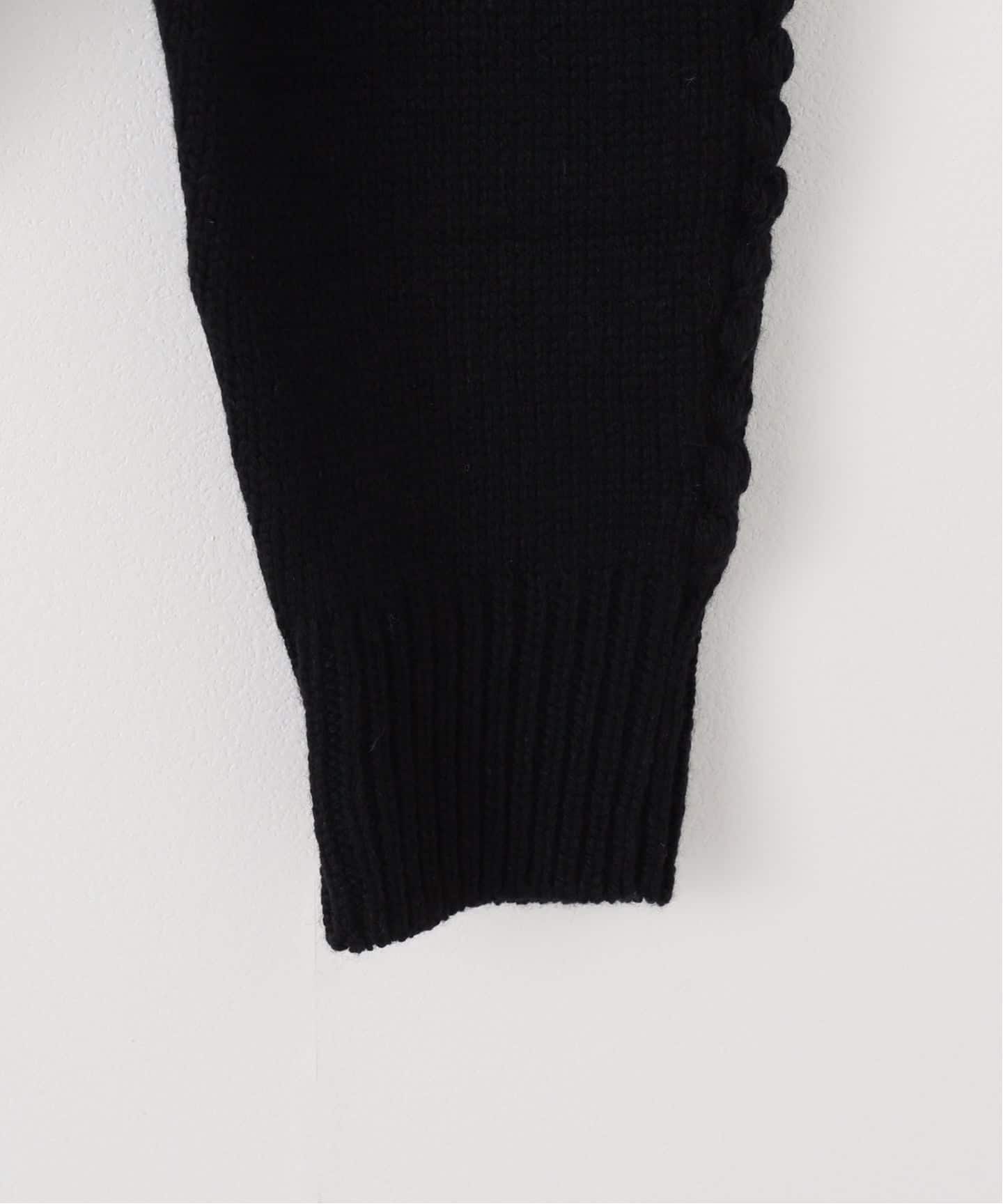 MOUJIC/ムジィーク PUFF SLEEVE CD カーディガン M-25-016（ニット