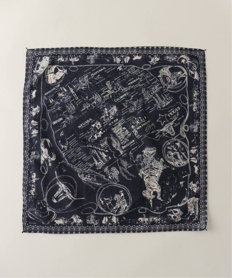 BINDU MAP BANDANA（ハンカチ）｜BOICE FROM BAYCREW'S（ボイスフロムベイクルーズ）の通販｜BAYCREW’S ...