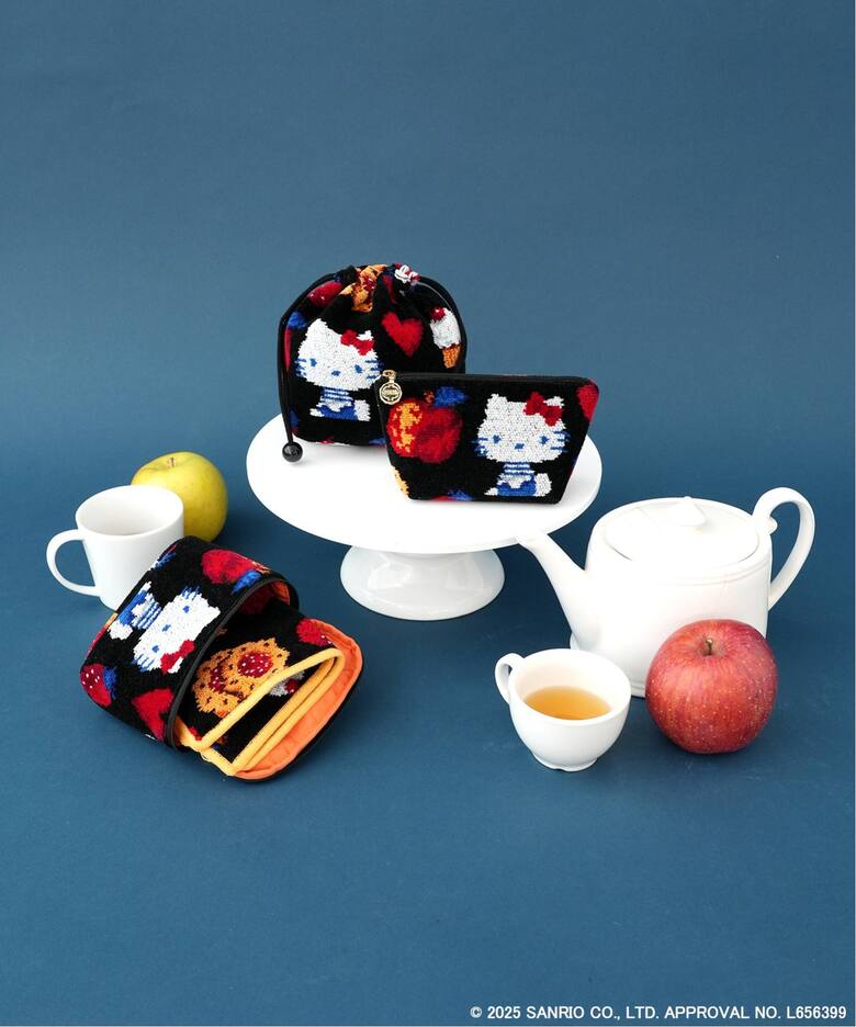 FEILER/フェイラー 別注 DLICIEUX HELLO KITTY 25*25（ハンカチ）｜IENA ENFANT（イエナアンファン）の ...