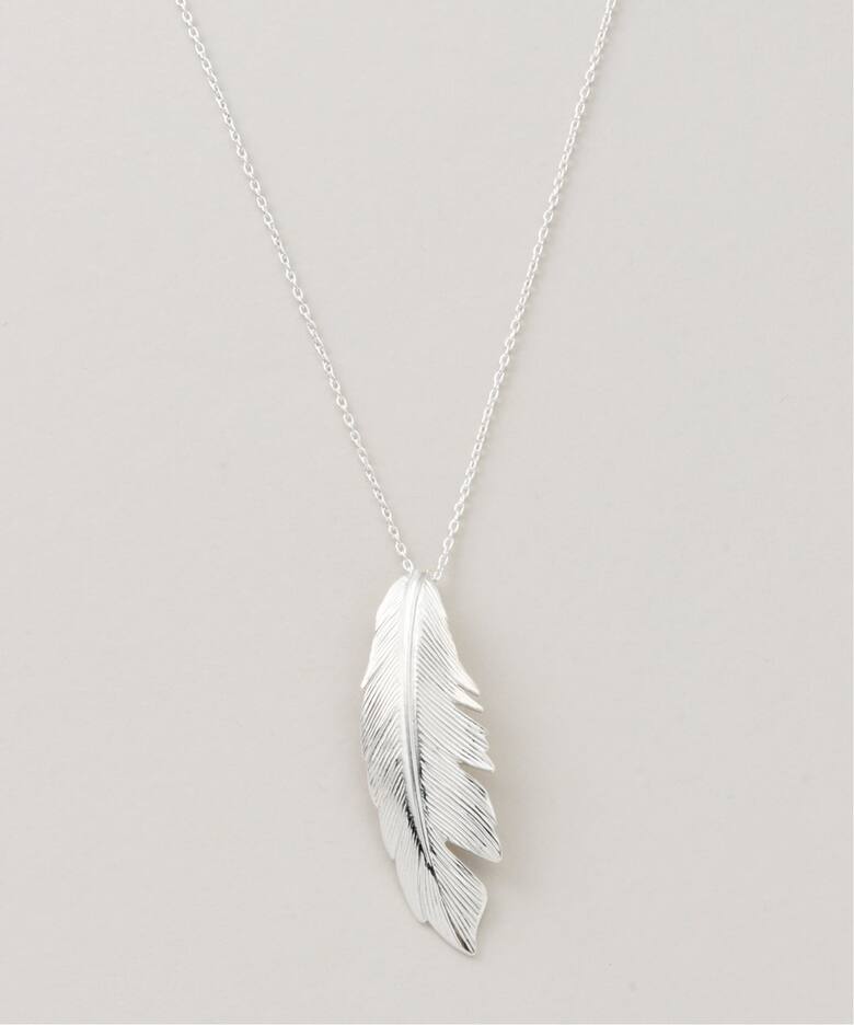 Manon Jewelry/マノン ジュエリー】Feather ネックレス Big SS（ネックレス）｜MUSE de Deuxieme ...