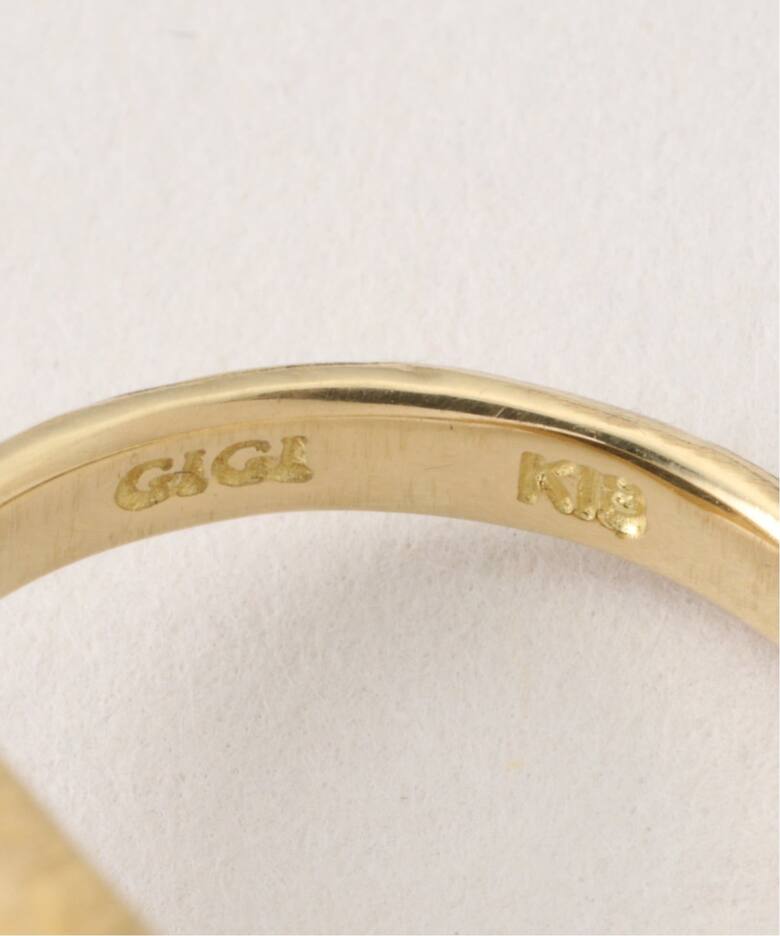 【GIGI/ジジ】Initial onyx ring（リング）｜AP STUDIO（エーピーストゥディオ）の通販｜BAYCREW’S STORE