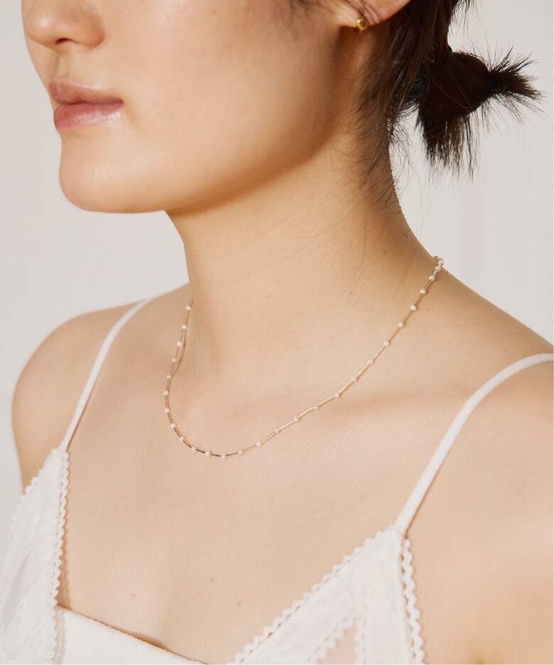 monshiro/モンシロ karen silver pearl short ネックレス MNP-145（ネックレス）｜IENA（イエナ）の通販｜BAYCREW’S STORE