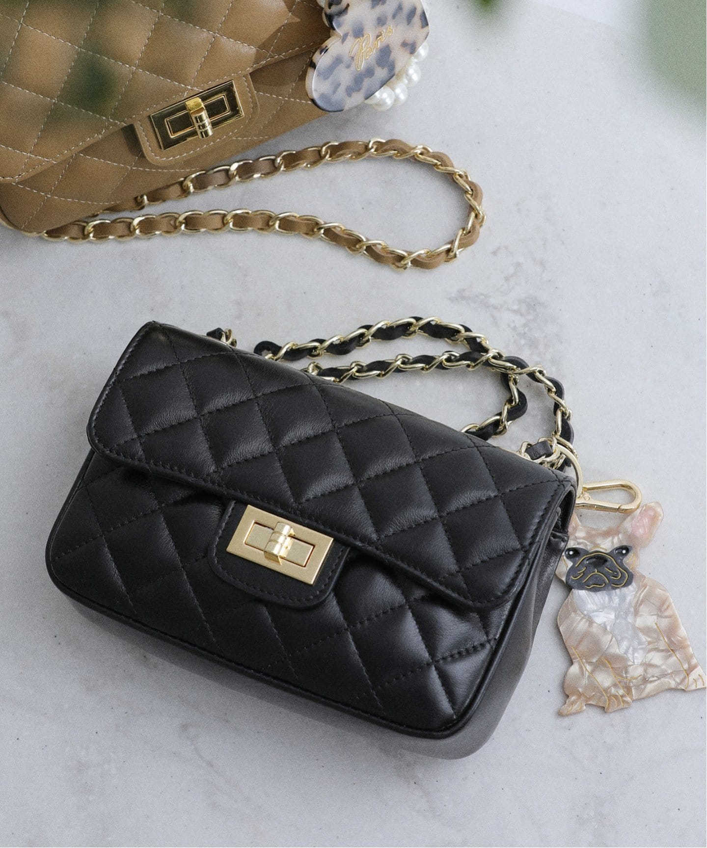 MILOS / ミロス キルティングチェーンバッグ（ショルダーバッグ）｜La