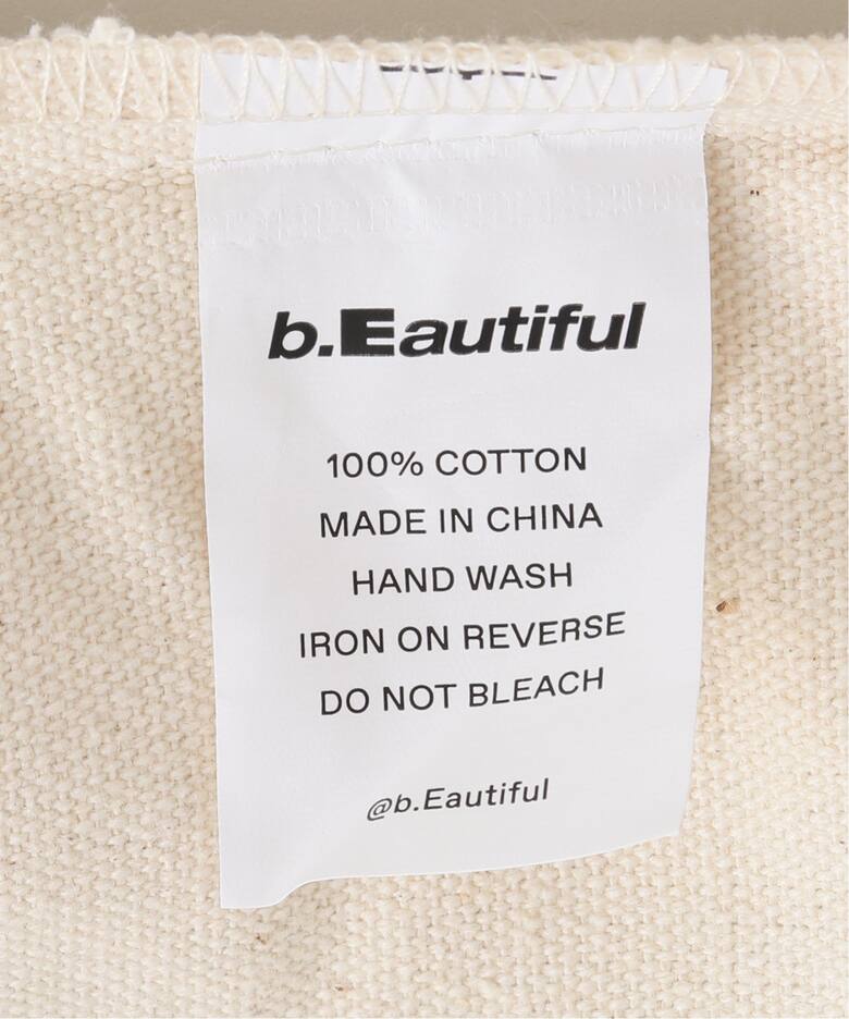 【b.Eautiful/ビューティフル】 b.E kind Tote C008- AC-003, 4（トートバッグ）｜Oriens JOURNAL STANDARD（オリエンス ジャーナル ...