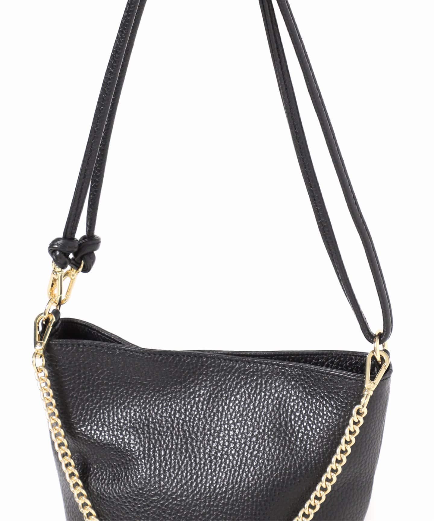 AULENTTI/オウレンティ】チェーンレザーBAG（ショルダーバッグ