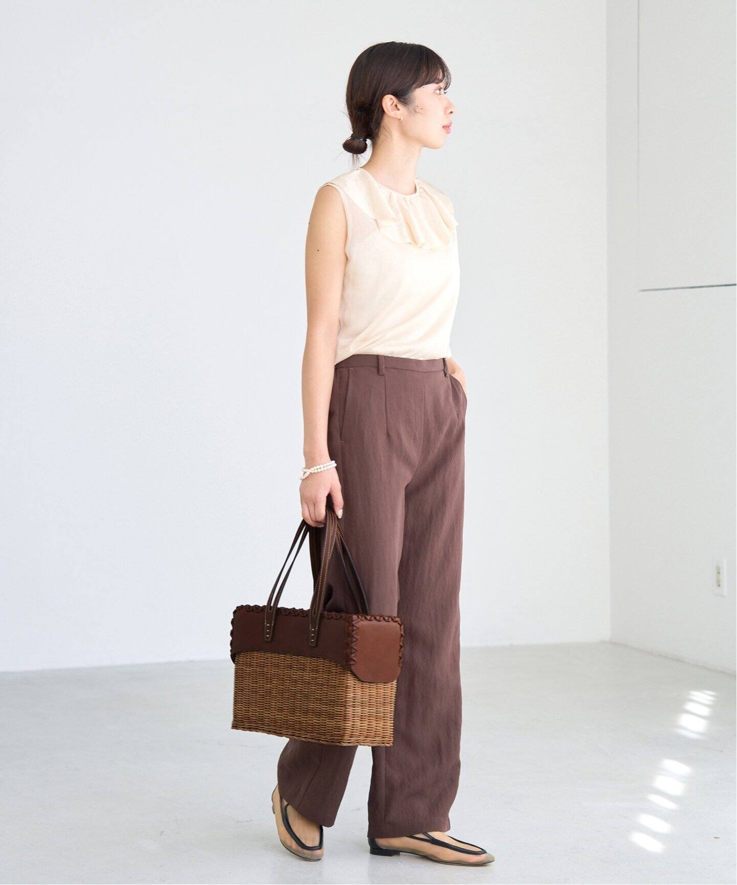 A VACATION/ア ヴァケーション RATTAN M バッグ 25SSA97-00-25（かご