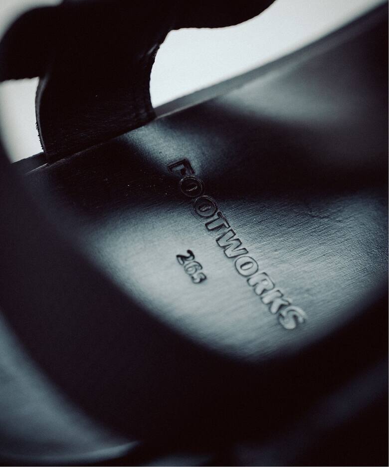 【FOOTWORKS / フットワークス】 Sandals Grained Leather F01-000 4（サンダル）｜L'ECHOPPE（レショップ）の通販｜BAYCREW’S STORE