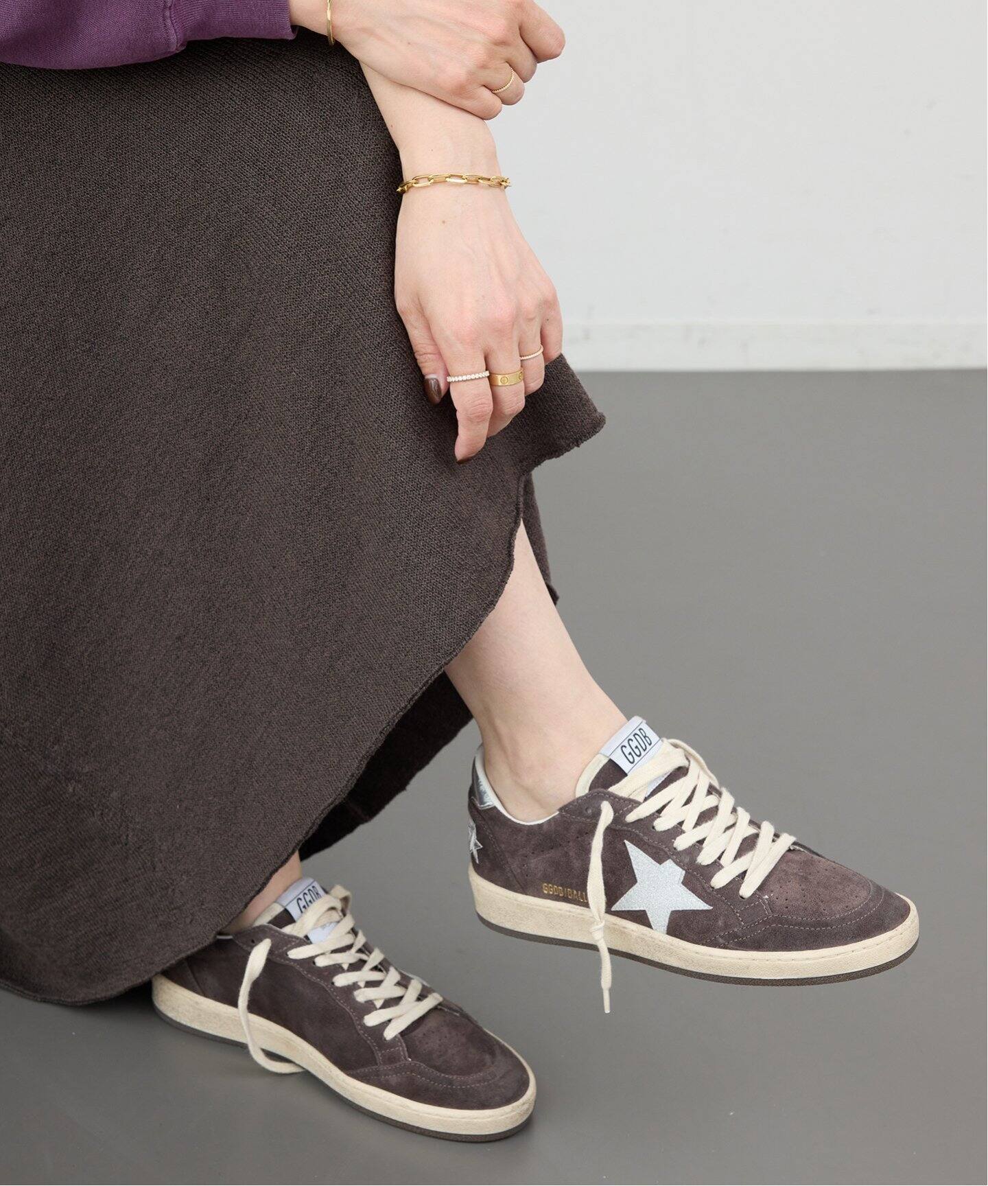 【GOLDEN GOOSE / ゴールデングース】GLITTER BALL STAR（スニーカー）｜Deuxieme Classe（ドゥーズィエム クラス）の通販｜BAYCREW’S STORE