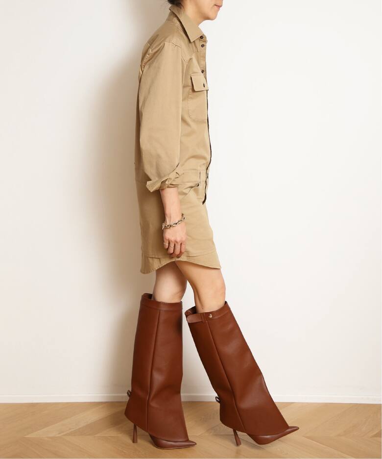 【GIA BORGHINI/ジア ボルギーニ】 FLORENCE ブーツ（ロングブーツ）｜MUSE de Deuxieme Classe（ミューズ ドゥ ドゥーズィエム クラス）の通販 ...