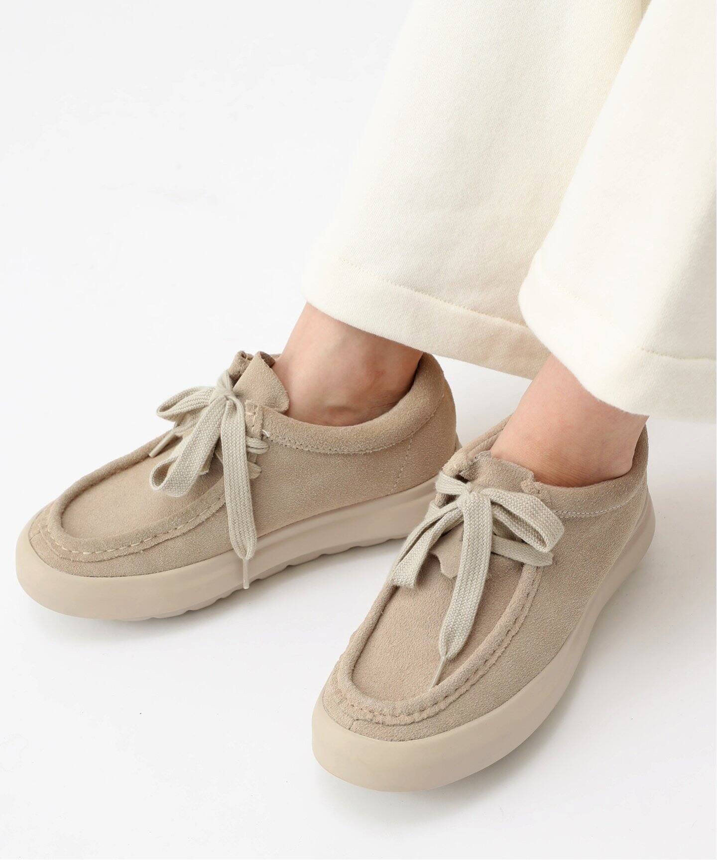 wander etc 靴 スエードモカシン （wander .etc - FD/08 MUSTARD）