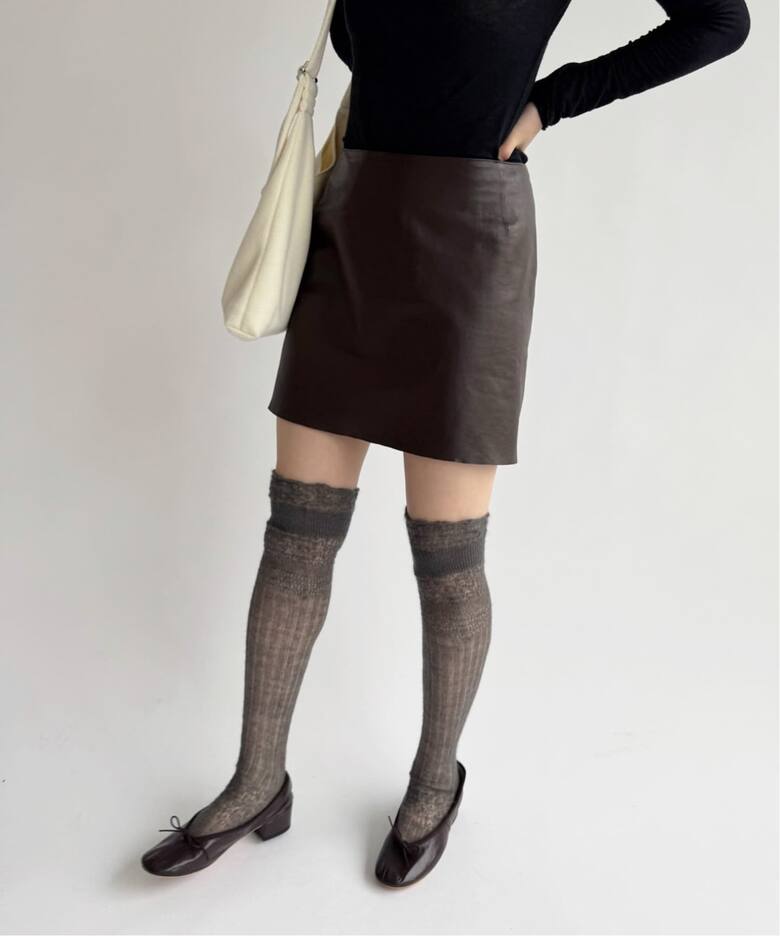 【EUCHRONIA/ユークロニア】Wholegarment silk mohair socks（ソックス・靴下）｜EDIT.FOR LULU ...