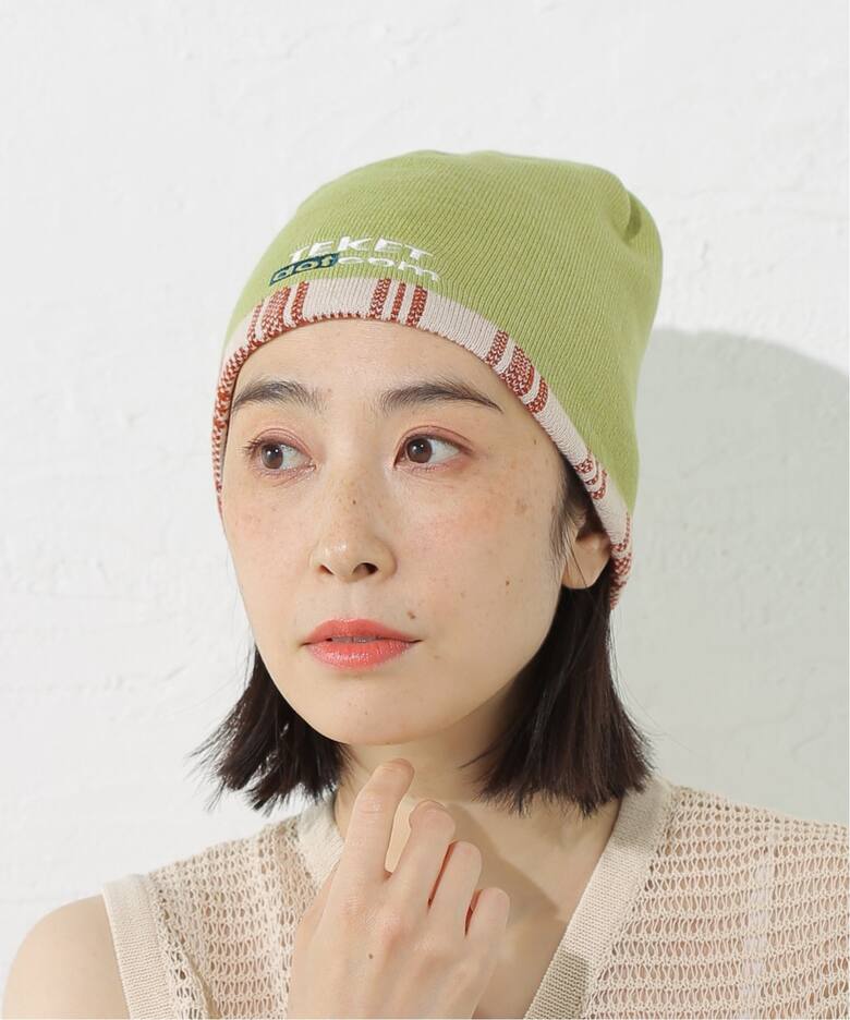 【Geek Office / ギークオフィス】TEKET / テケット Good Luck Reversible Beanie（ニットキャップ ...