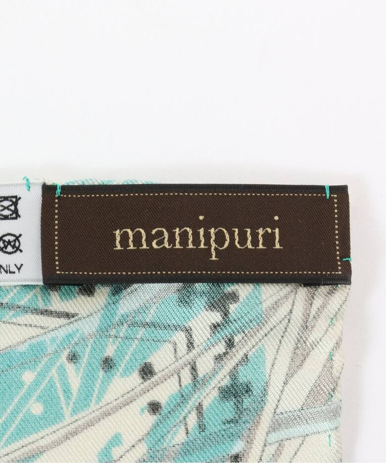 【manipuri/マニプリ】シルクスカーフ 65*65(コラージュブルーム)（スカーフ／バンダナ）｜La Totalite（ラ トータリテ）の通販｜BAYCREW’S STORE