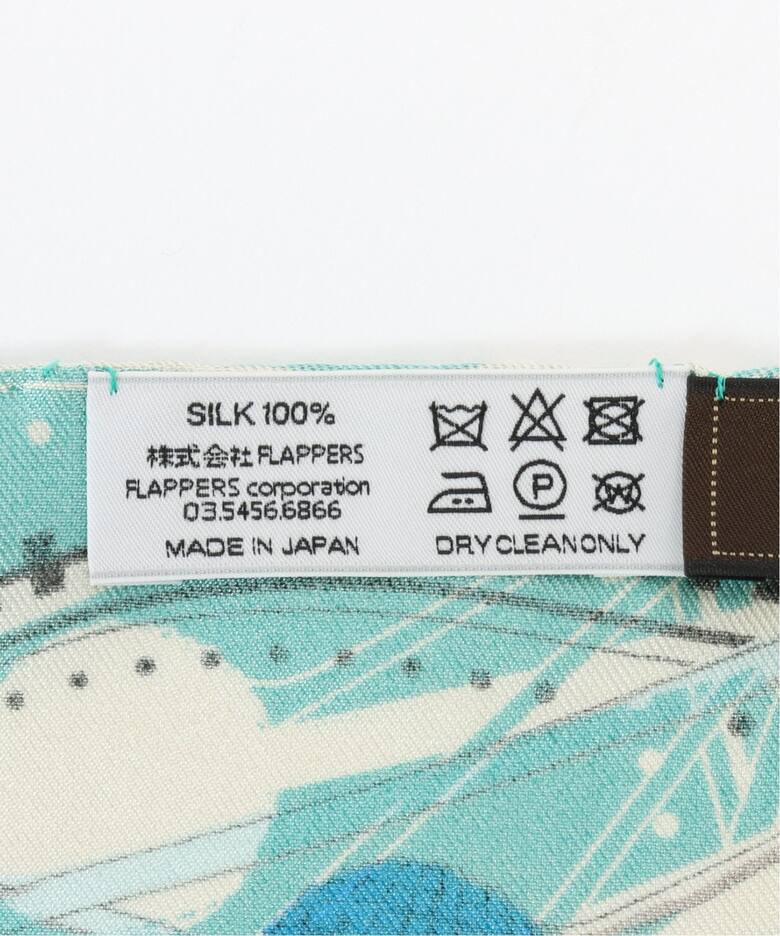 【manipuri/マニプリ】シルクスカーフ 65*65(コラージュブルーム)（スカーフ／バンダナ）｜La Totalite（ラ トータリテ）の通販｜BAYCREW’S STORE