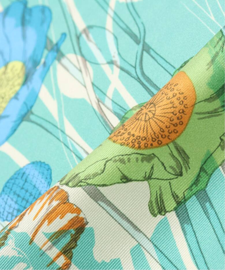 【manipuri/マニプリ】シルクスカーフ 65*65(コラージュブルーム)（スカーフ／バンダナ）｜La Totalite（ラ トータリテ）の通販｜BAYCREW’S STORE