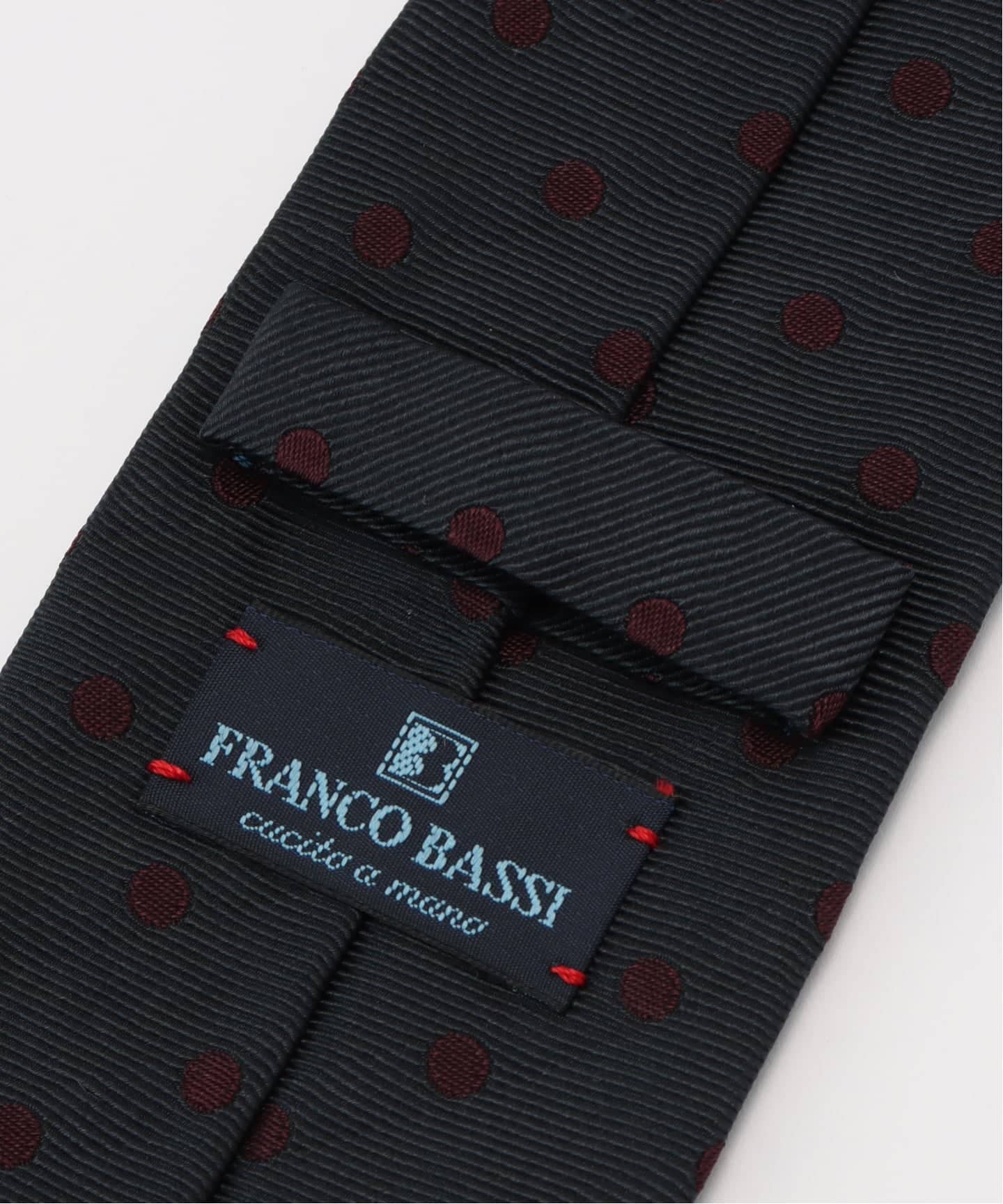 FRANCO BASSI (フランコ バッシ) Small Dots タイ（ネクタイ