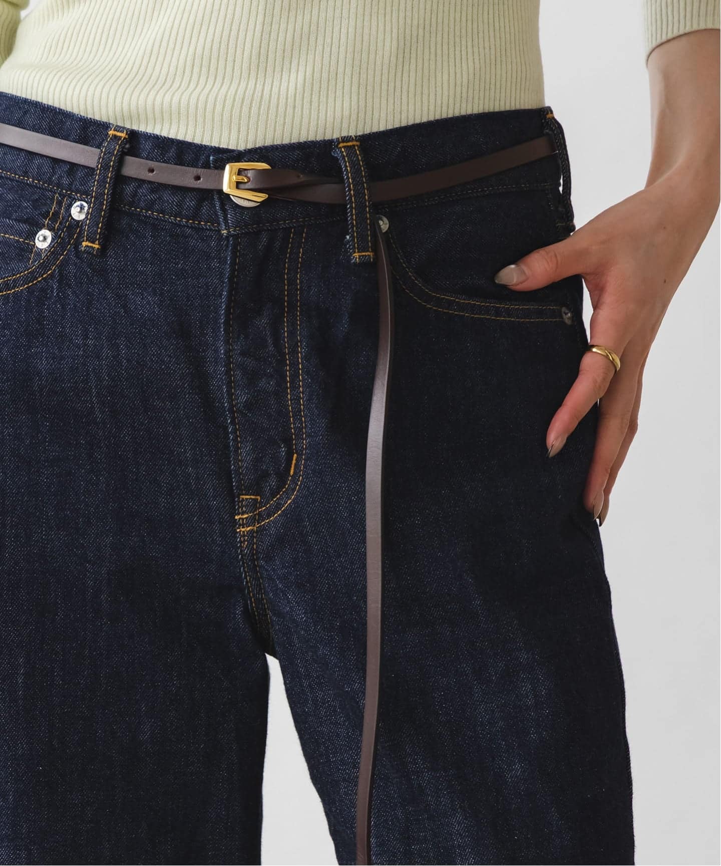 ATELIER AMBOISE/アトリエ アンボワーズ 細ベルト（ベルト）｜NOBLE