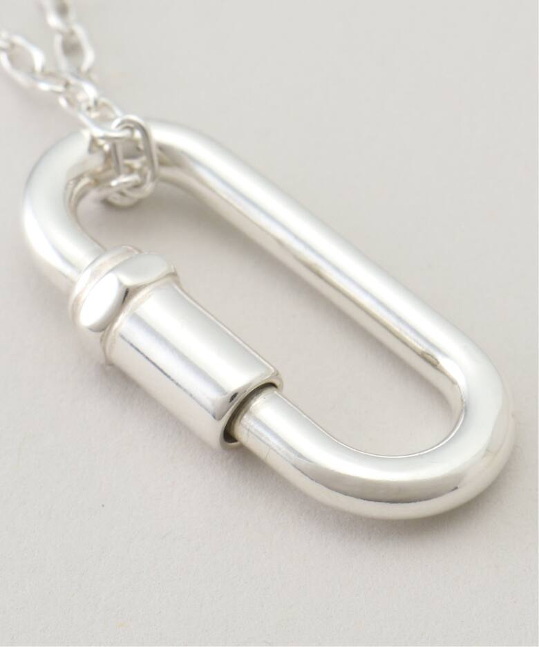 【END CUSTOM JEWELLERS / エンド】Nut gate carabiner necklace -xs-（ネックレス ...