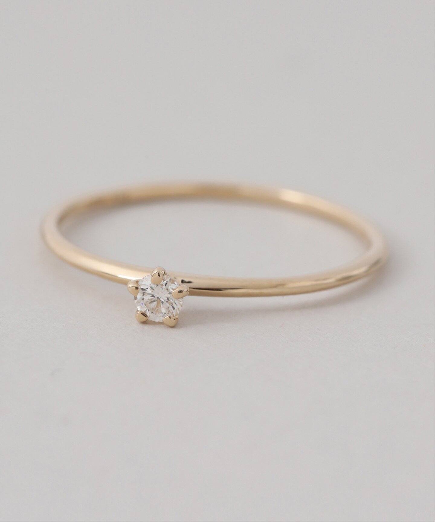 プチスターダイヤリング K10（リング）｜Lilas（リラ）の通販｜BAYCREW’S STORE