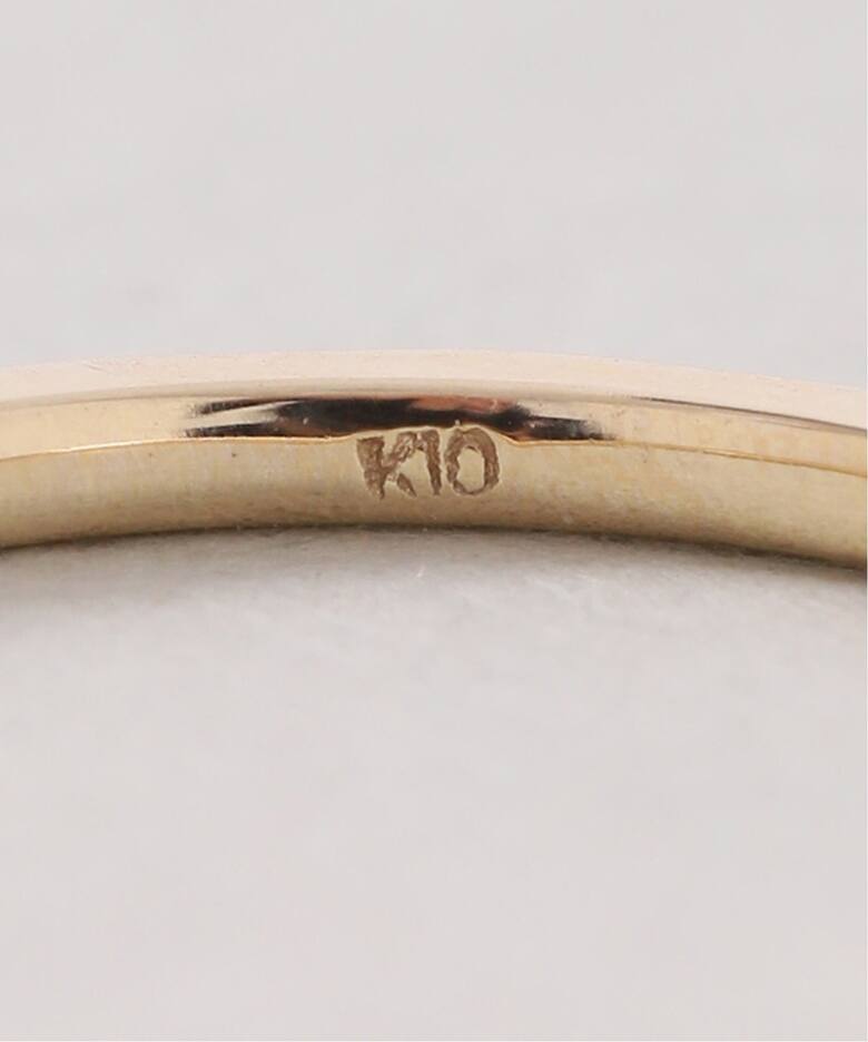スロープラインピンキーリング K10（リング）｜Lilas（リラ）の通販｜BAYCREW’S STORE