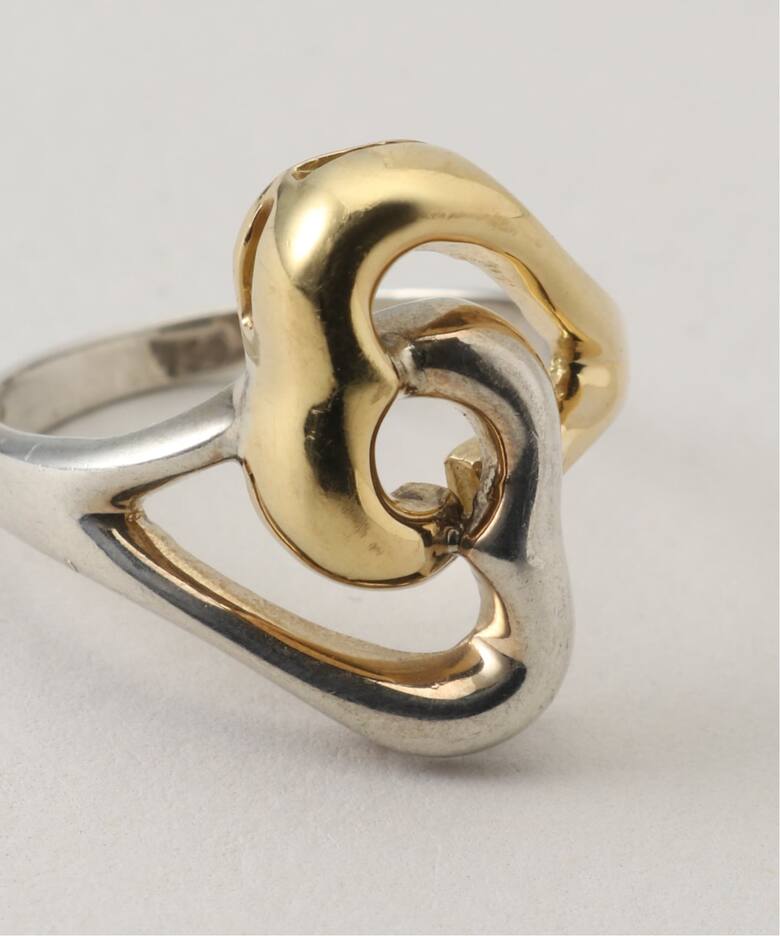 【VINTAGE TIFFANY&Co./ティファニー】Double heart ring（リング）｜DECOUVERTE（デクーヴェルト）の ...