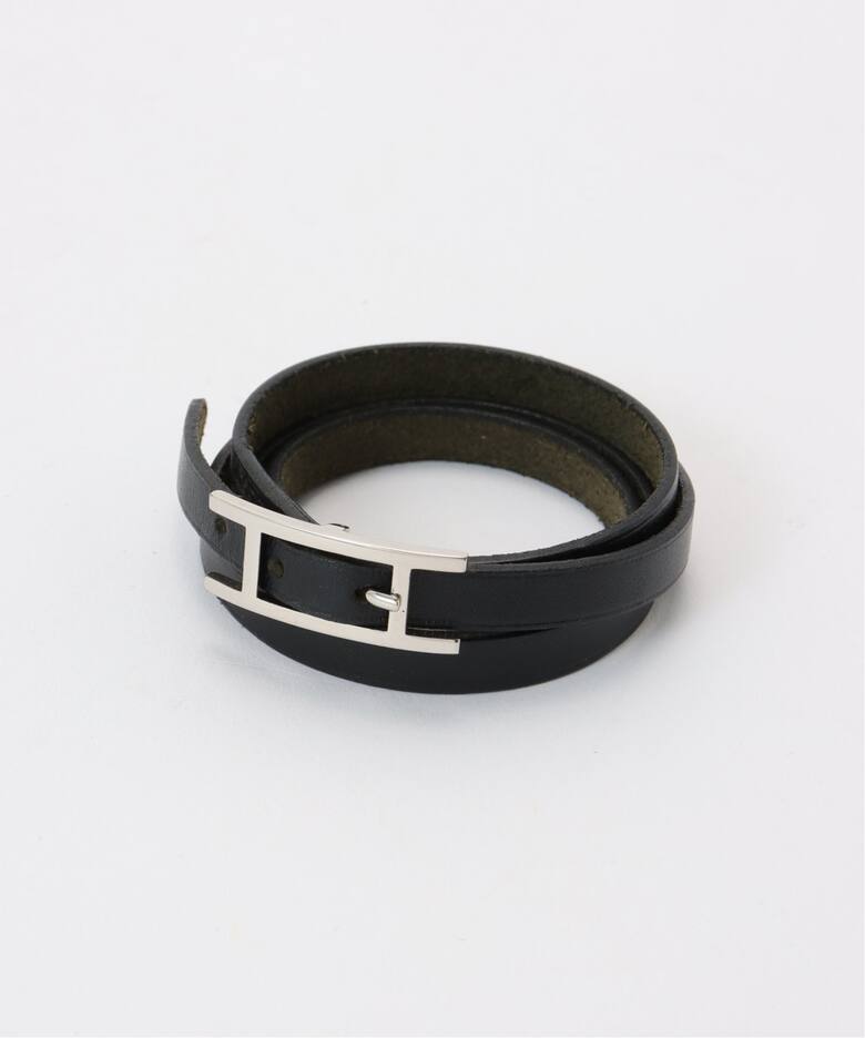 【VINTAGE HERMES/エルメス】Hapi double tour bracelet（ブレスレット･バングル）｜DECOUVERTE ...