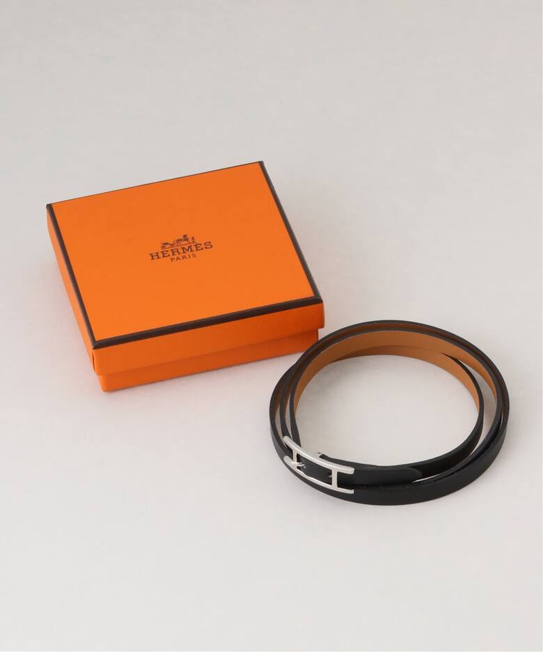 【VINTAGE HERMES/エルメス】Hapi double tour bracelet（ブレスレット･バングル）｜DECOUVERTE ...