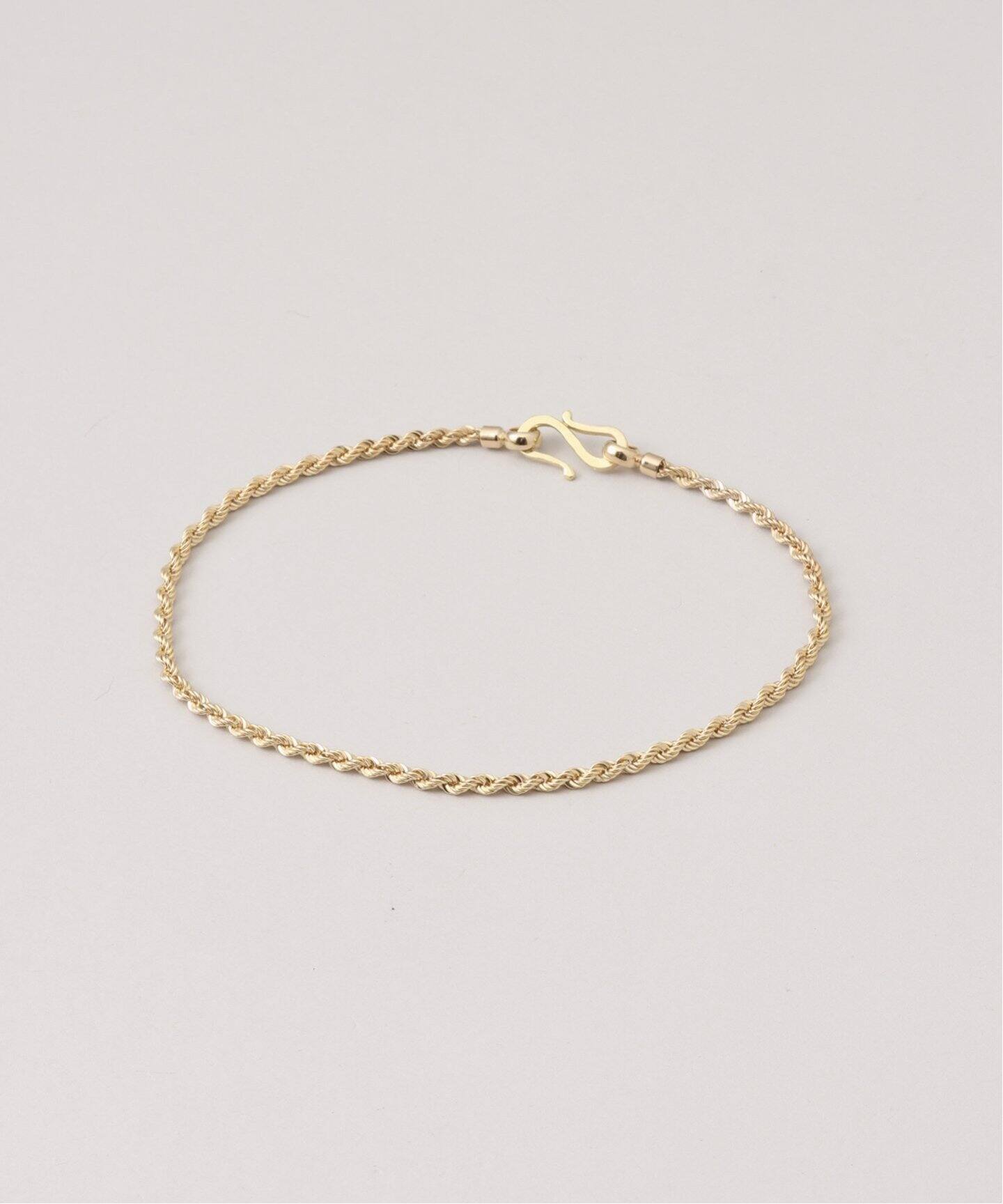 【GIGI JEWERLY / ジジ・ジュエリー】 French rope chain BRACELET（ブレスレット･バングル ...