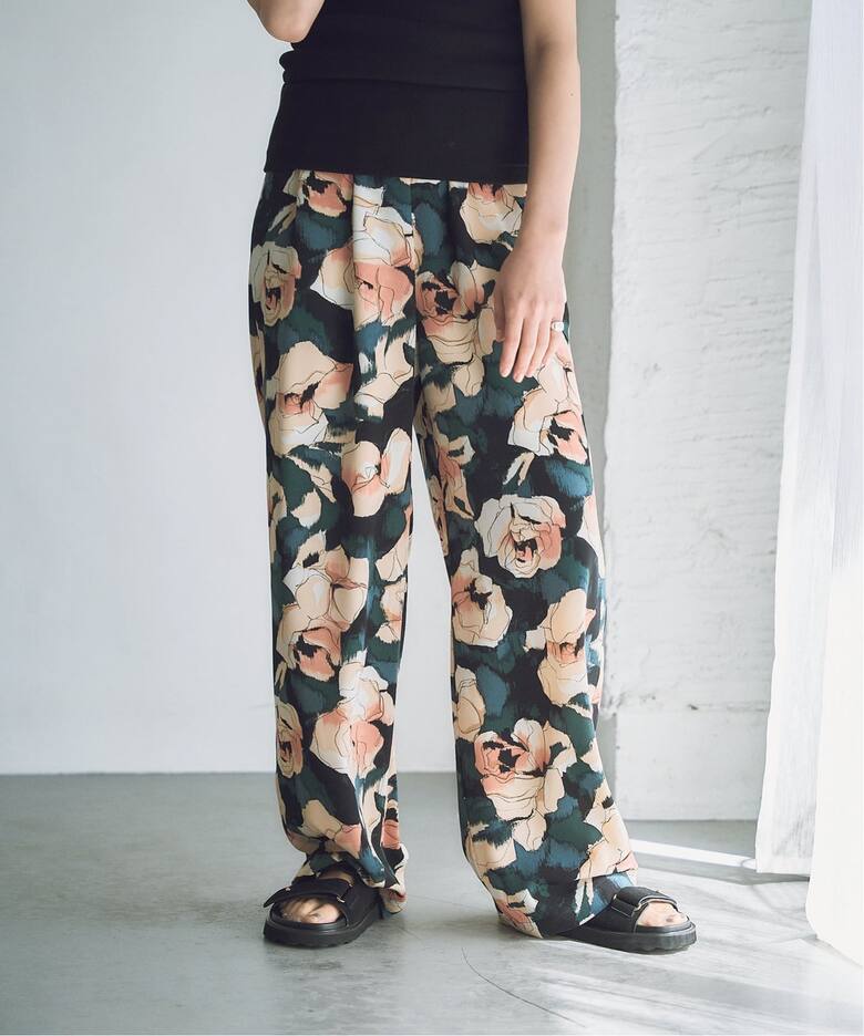 《追加》HOGUSHI FLOWERプリントパンツ（その他パンツ）｜HARDY NOIR（アルディーノアール）の通販｜BAYCREW’S STORE