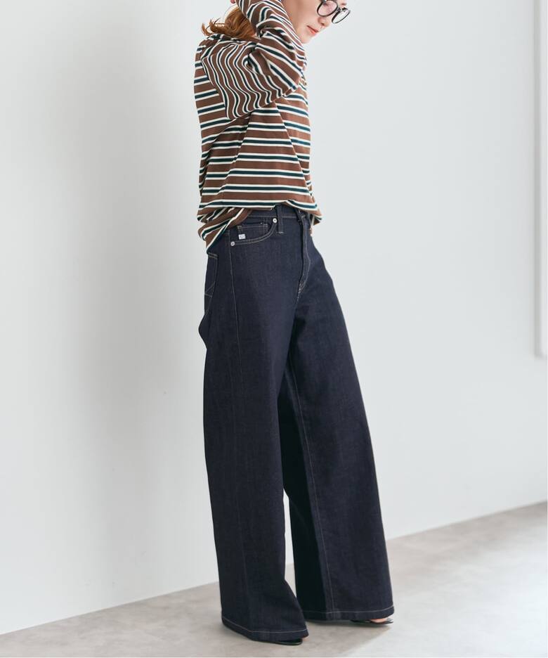 SOMETHING / サムシング 別注 NEW LISA WIDE*（デニムパンツ・ジーンズ）｜Spick & Span（スピック＆スパン ...