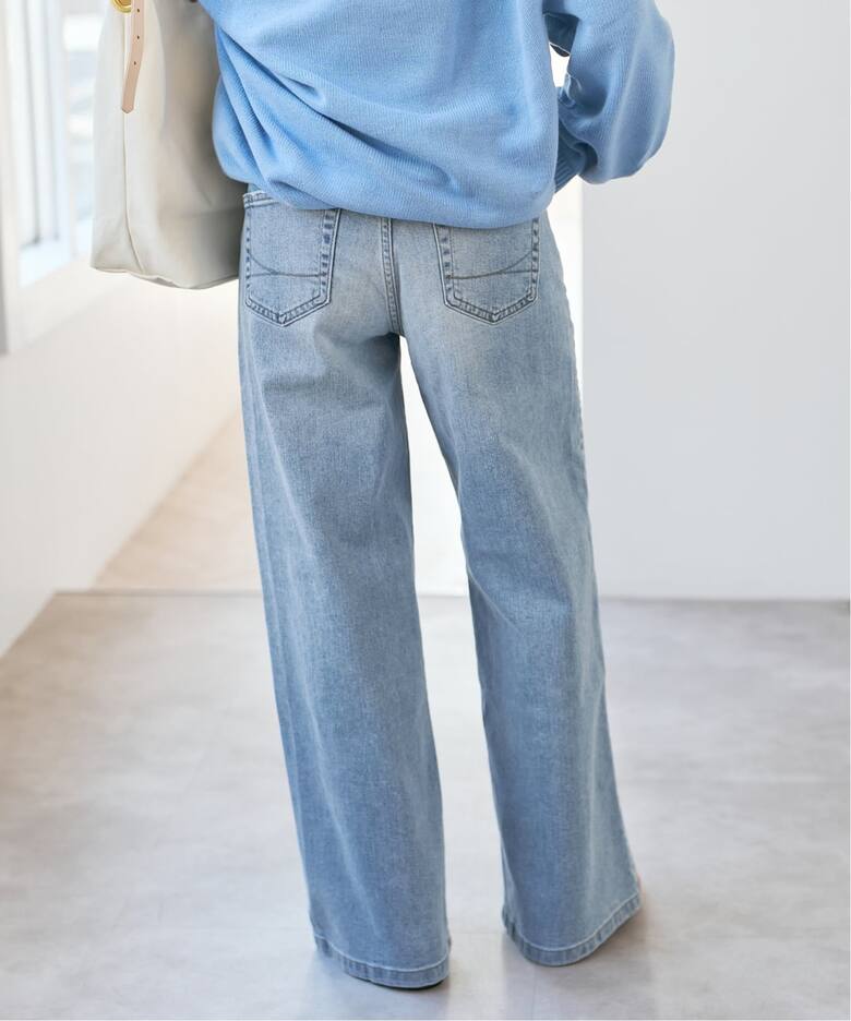 SOMETHING / サムシング 別注 NEW LISA WIDE*（デニムパンツ・ジーンズ）｜Spick & Span（スピック＆スパン ...