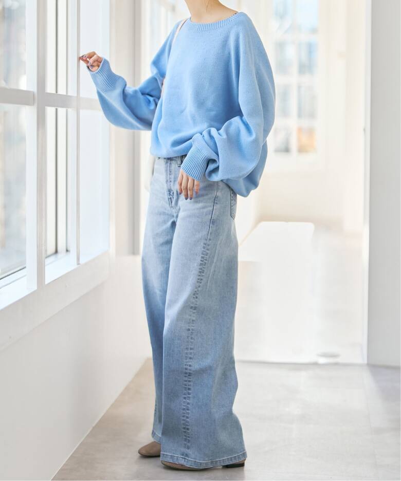 SOMETHING / サムシング 別注 NEW LISA WIDE*（デニムパンツ・ジーンズ）｜Spick & Span（スピック＆スパン ...