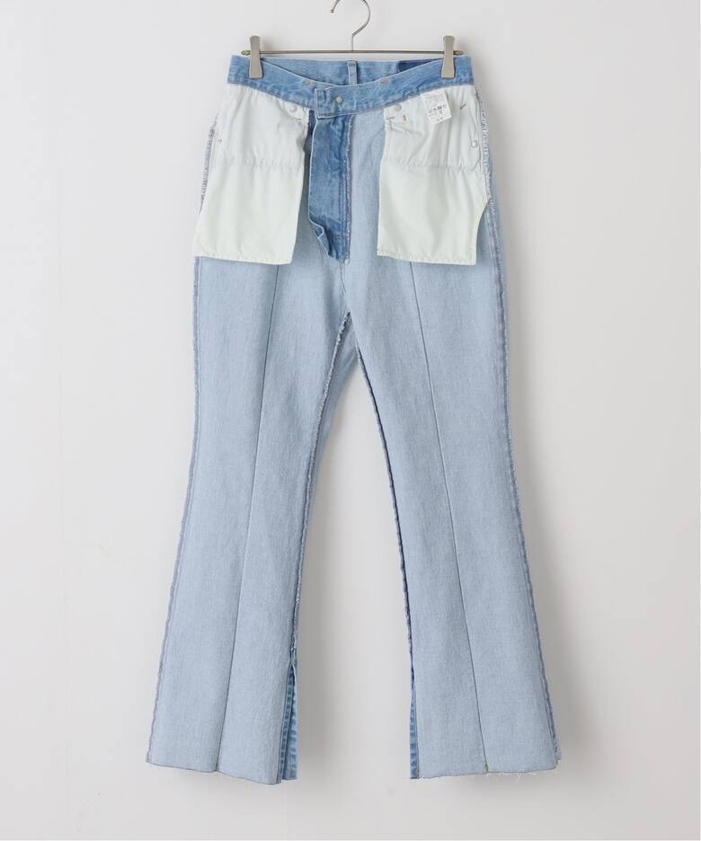 LE DENIM PINNED FLARE LEG（デニムパンツ・ジーンズ）｜SLOBE IENA（スローブ イエナ）の通販｜BAYCREW ...