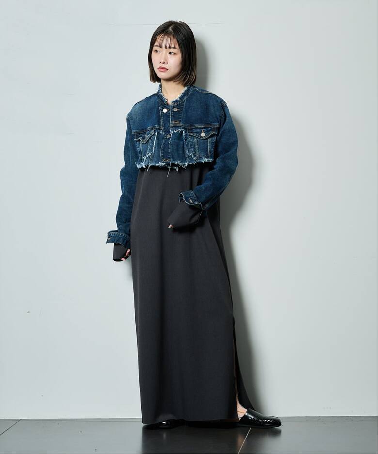 《追加2》V NECK LEAN DRESS：ワンピース（ワンピース）｜CITYSHOP（シティショップ）の通販｜BAYCREW’S STORE