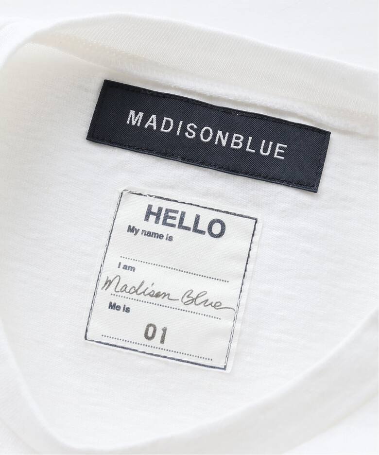 MADISONBLUE/マディソンブルー HELLO TEEH Tシャツ MB000-7001（Tシャツ／カットソー）｜IENA（イエナ）の ...