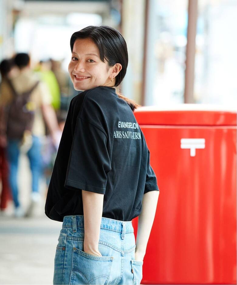 《限定復刻予約》【EVA*PSG】 JP REI TEE（Tシャツ／カットソー）｜Paris Saint-Germain（パリサンジェルマン ...