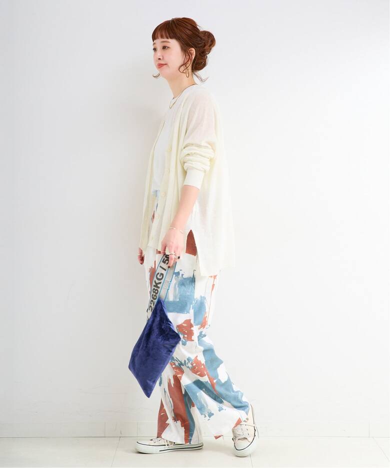 手洗い可 / FRENCH ICY LINEN ワイドカーディガン（カーディガン）｜B.C STOCK（ベーセーストック）の通販 ...