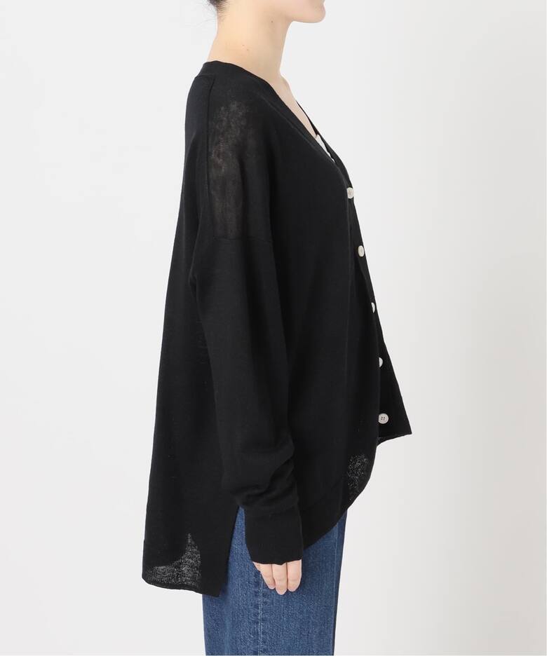 手洗い可 / FRENCH ICY LINEN ワイドカーディガン（カーディガン）｜B.C STOCK（ベーセーストック）の通販 ...